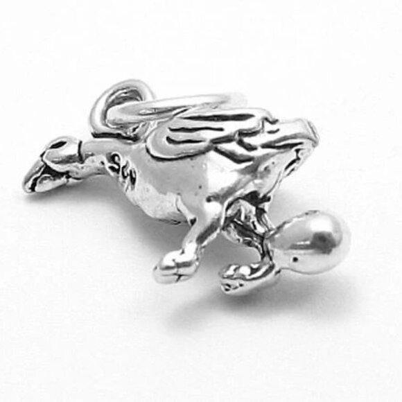 Jewelry | Geese A Laying Charm In Sterling Silver | Poshmark